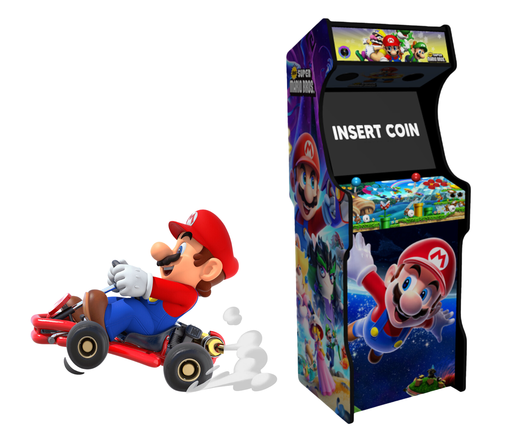 Borne d’arcade personnalisée haut de gamme made in France - Reborn Arcade